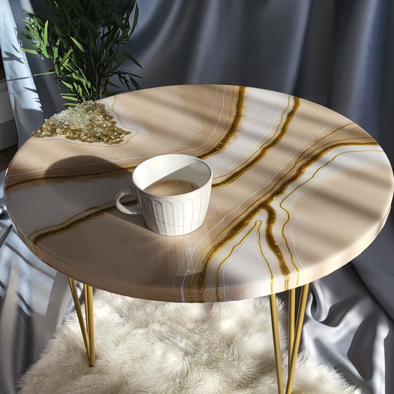 Resin Coffee Table - Etsy UK