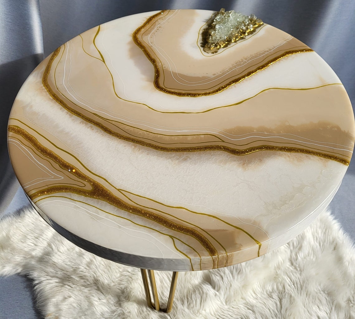 Resin Coffee Table, Geode Table, Epoxy Art, Coffee Table - Etsy