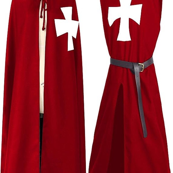 Hospitaller Knight Cloak - Etsy