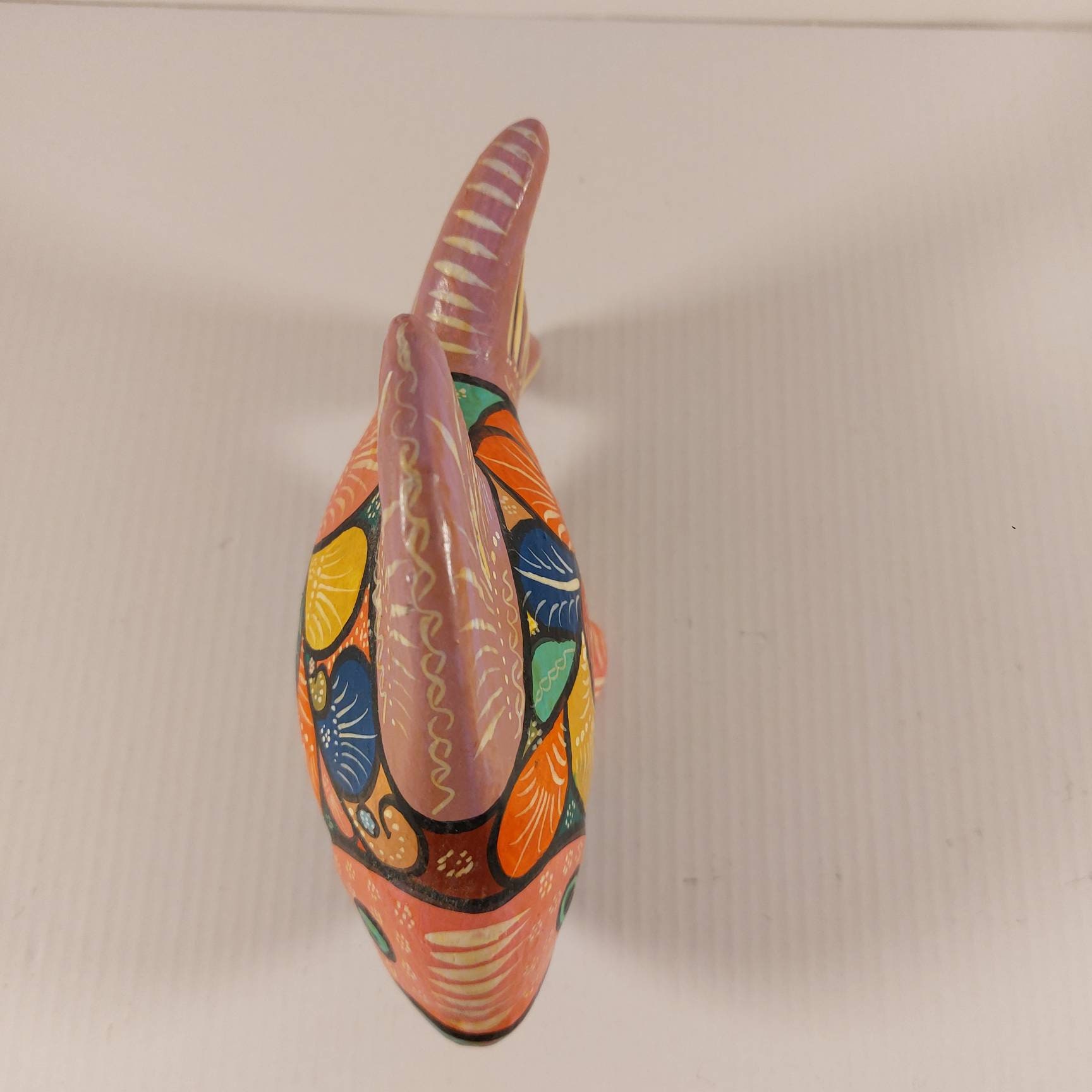 Mexico Folk Art Terracotta Fish - Mexican Pottery - Signed Yolanda ...