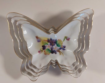 Butterfly Dish Set Japan - Etsy