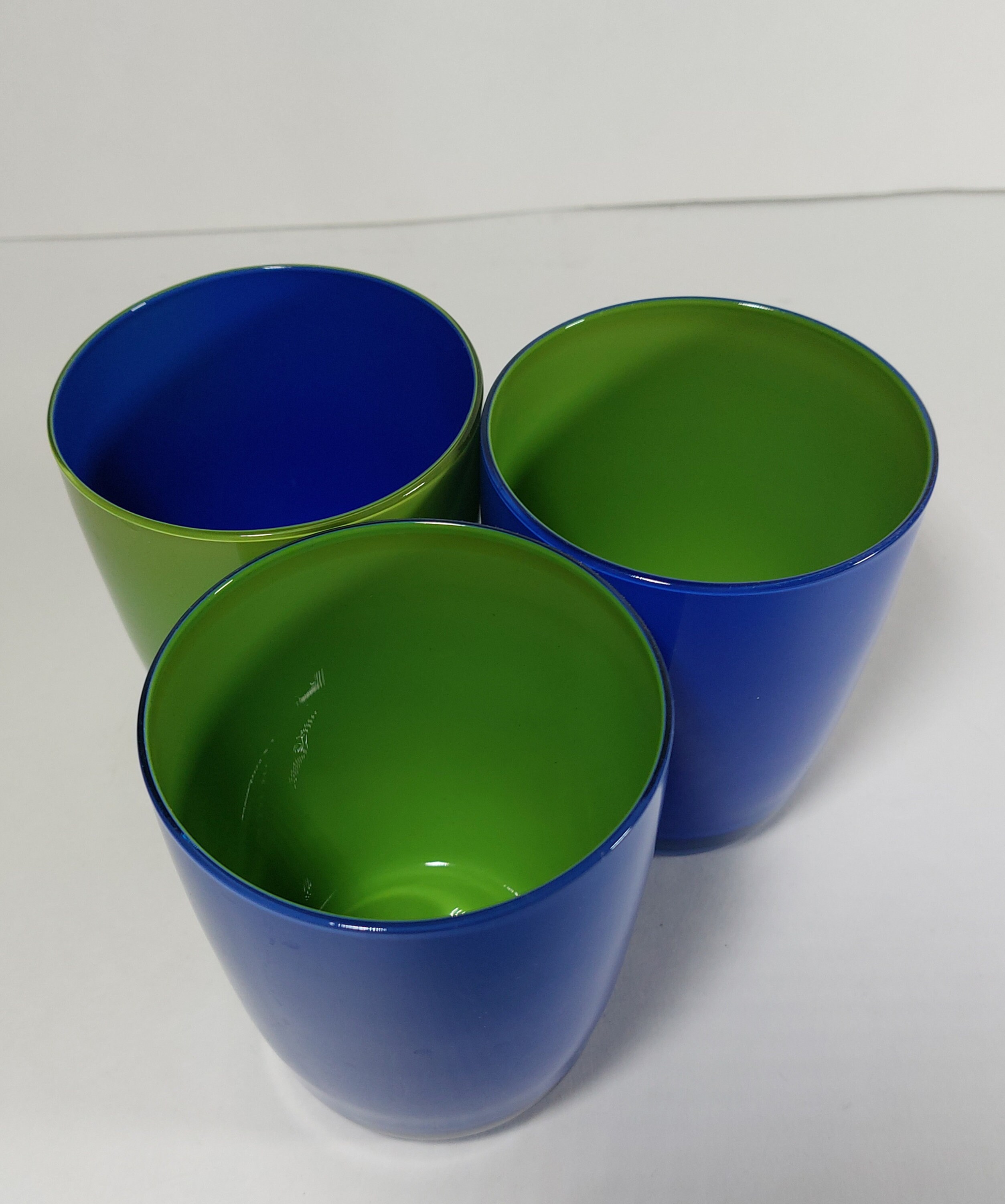 Vintage Dansk Rio Glasses Set of 3, Colorful Mid-century Modern ...