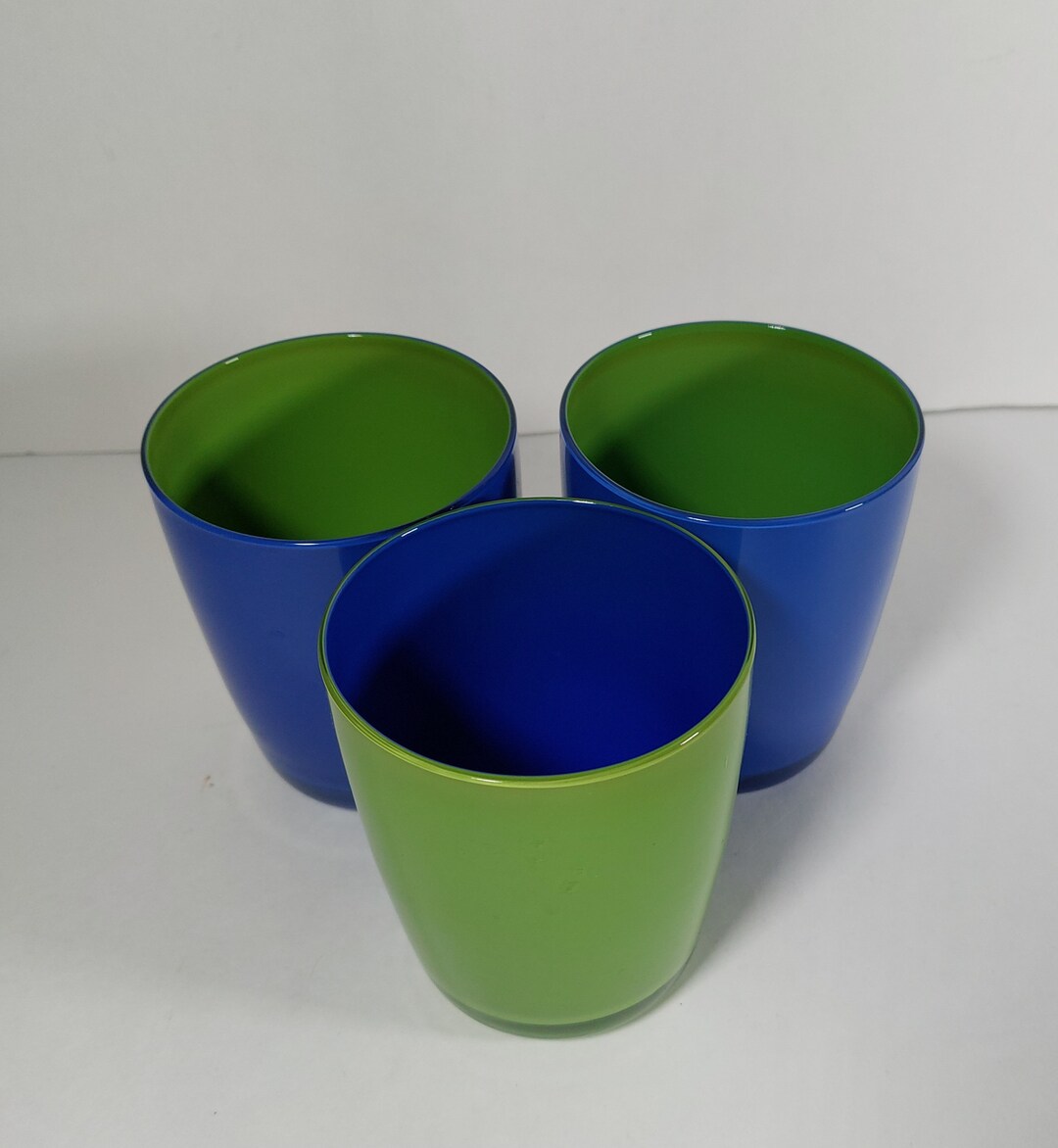 Vintage Dansk Rio Glasses - Set of 3, Colorful Mid-century Modern ...