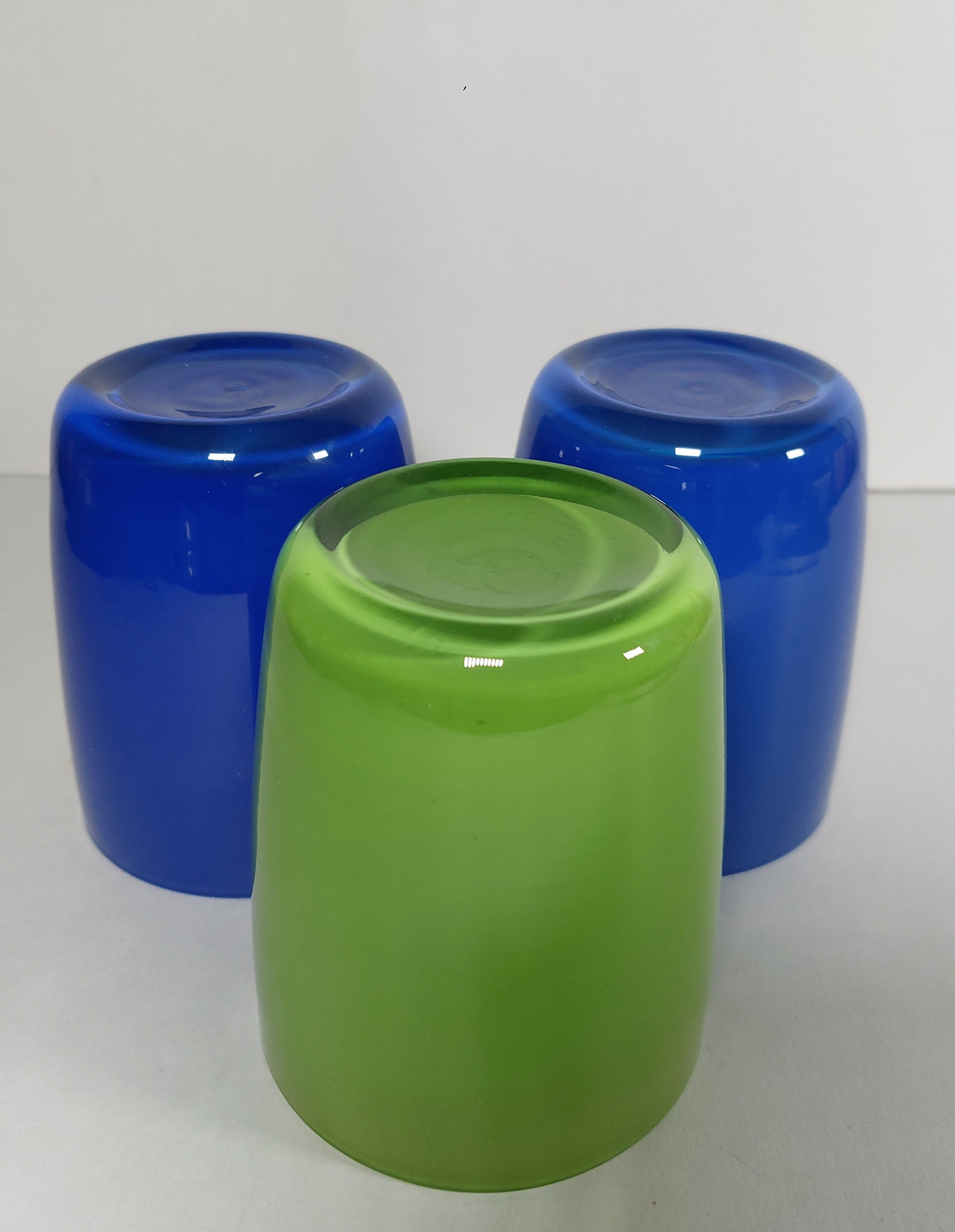 Vintage Dansk Rio Glasses Set of 3, Colorful Mid-century Modern ...