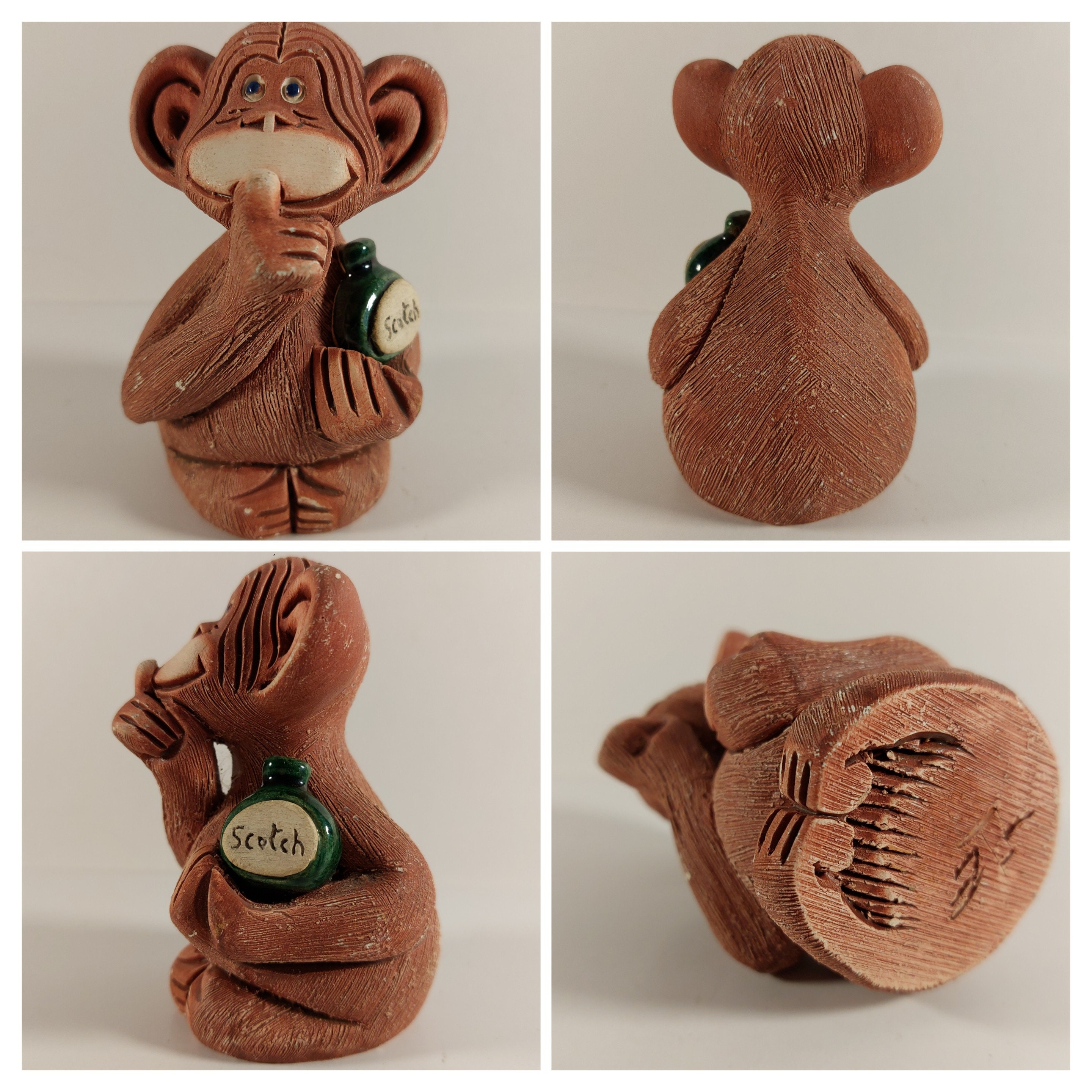 Vintage Artesania Rinconada Figurines Collectible Earthenware Ceramic ...