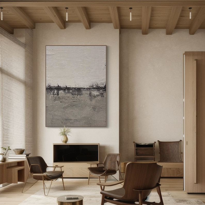 Large Original Oil Painting Canvas,hand-painted Heavy Textured Impasto ...