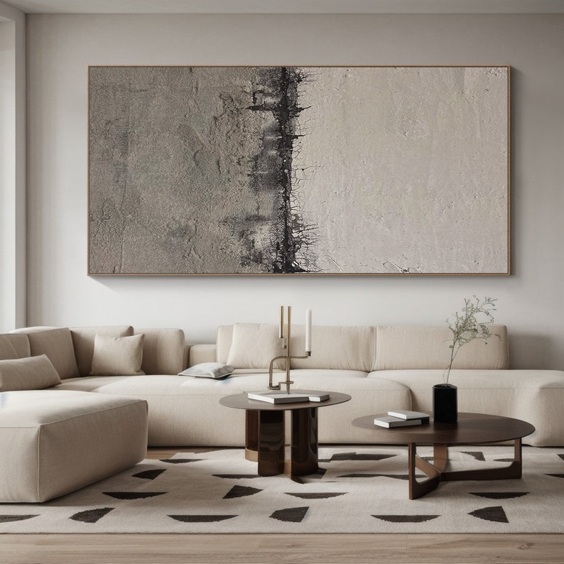 Large Original Oil Painting Canvas,hand-painted Heavy Textured Impasto ...