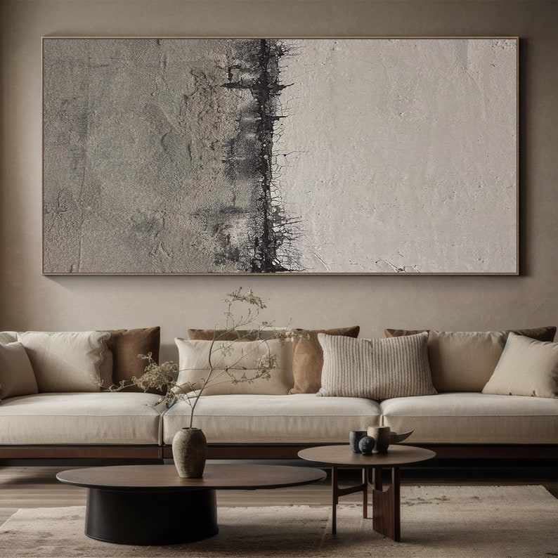 Large Original Oil Painting Canvas,hand-painted Heavy Textured Impasto ...
