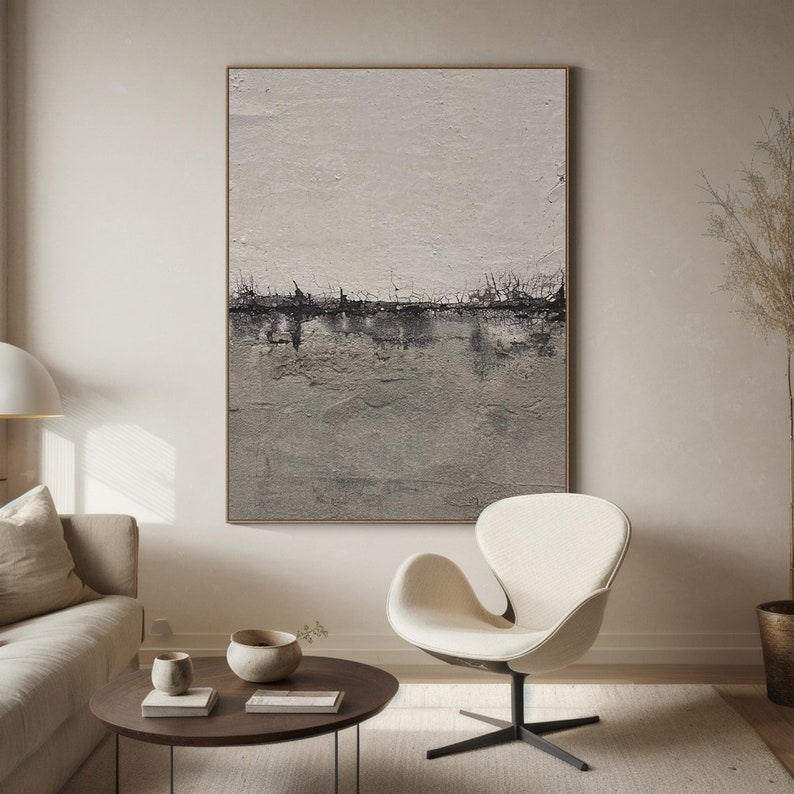 Large Original Oil Painting Canvas,hand-painted Heavy Textured Impasto ...