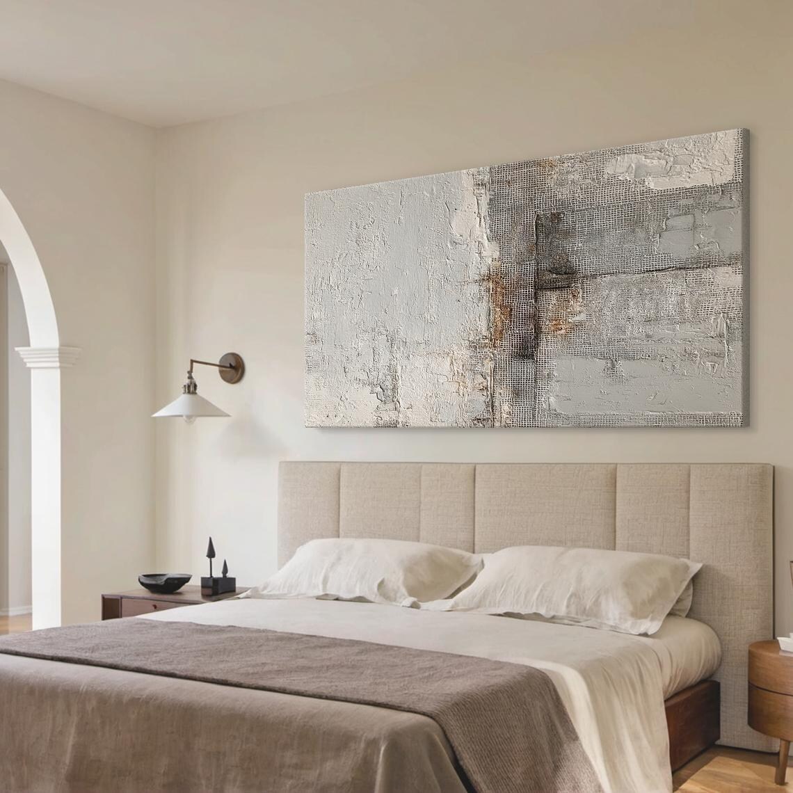 Wabi-sabi Textural Abstract Wall Art,architectural Minimalist Canvas ...