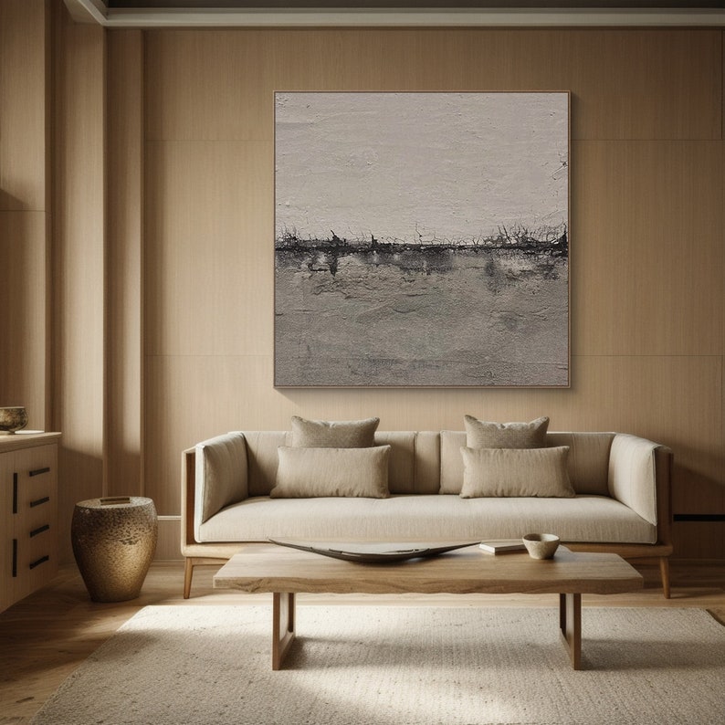 Large Original Oil Painting Canvas,hand-painted Heavy Textured Impasto ...