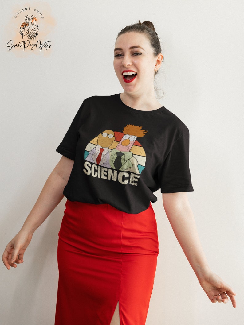 Muppets Science Bunsen and Beaker Unisex T-shirt, Funny Science Shirt ...