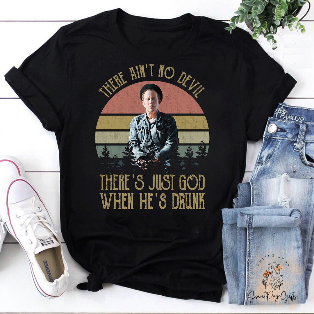 Vintage Retro Tom Waits Music Icons Classic T-shirt, There Ain't No ...