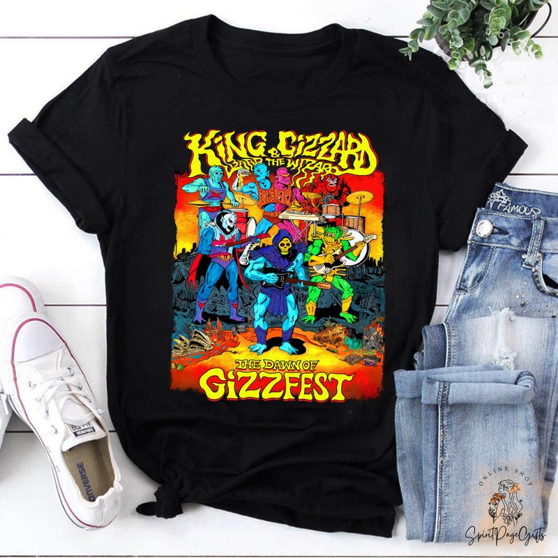 King Gizzard Shirt - Etsy