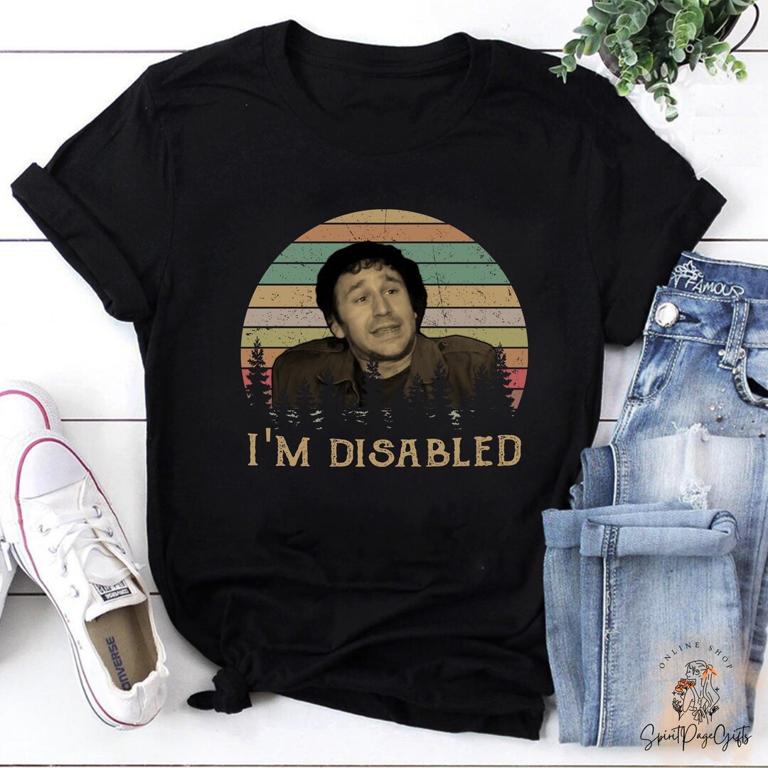 Camiseta Vintage I'm Disabled Vintage T-shirt, I'm Disabled Shirt, Roy ...