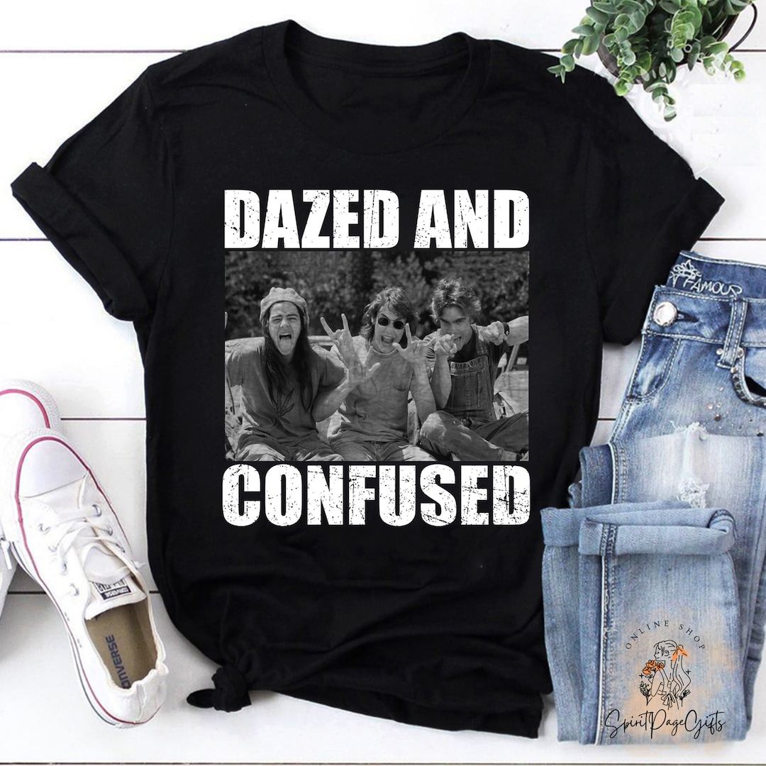 Graphic Dazed and Confused T-shirt, Dazed and Confused Shirt, David Wooderson Shirt, Wooderson ...