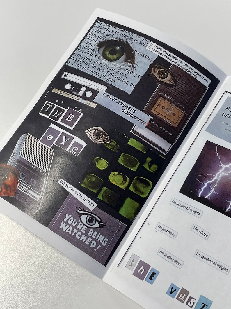 The Magnus Archives Inspired Collage Zine - Etsy