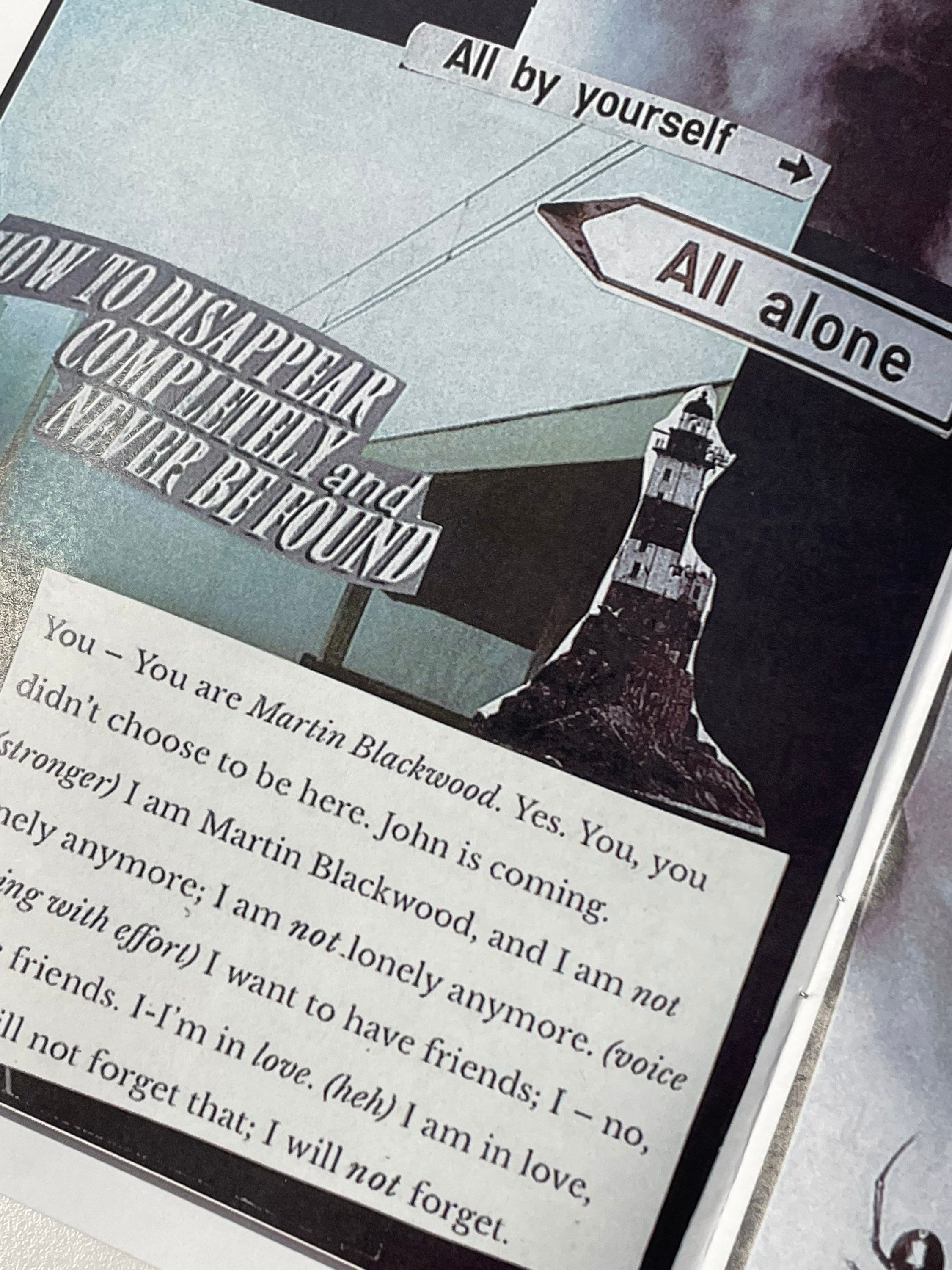 The Magnus Archives Inspired Collage Zine - Etsy