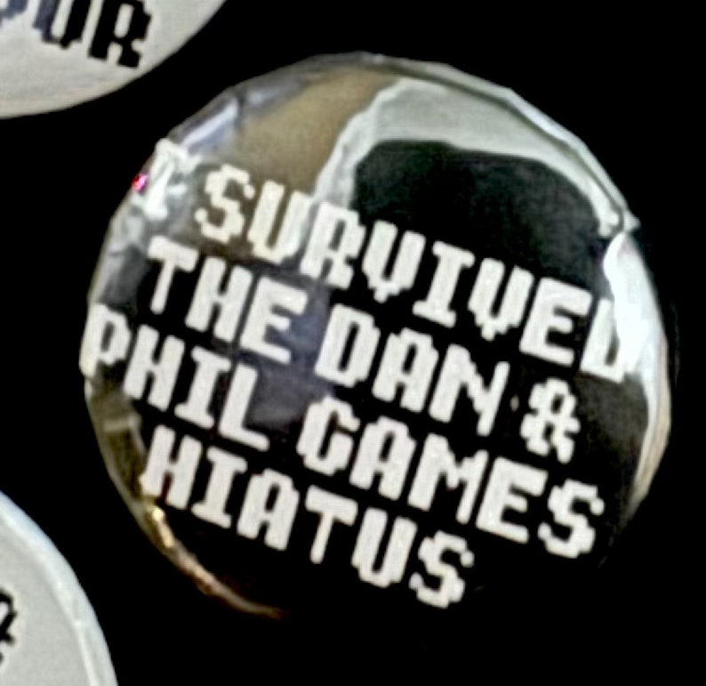Dan and Phil Games 25mm Button Badges - Etsy UK