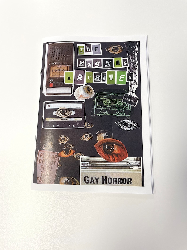 The Magnus Archives Inspired Collage Zine - Etsy