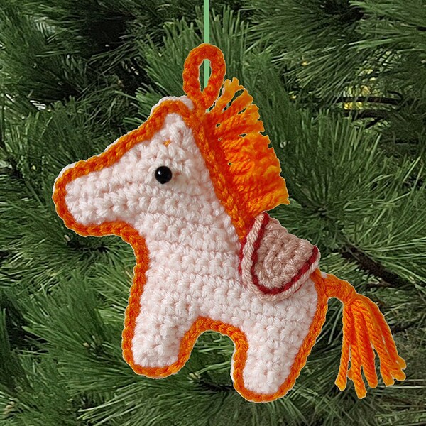 Crochet Horse Keychain Pattern - Etsy