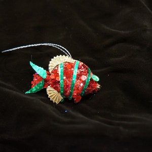 Tropical Fish Ornaments, Set of 3 - Etsy