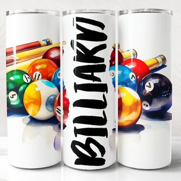 Billiard Tumbler Sublimation - Etsy
