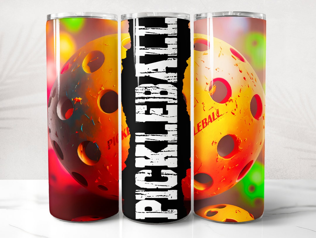 Pickleball Tumbler Wrap PNG Design, Pickleball Tumbler Wrap 20 Oz ...