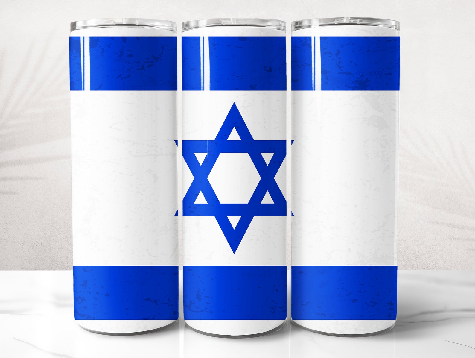 Israel Flag Tumbler Wrap PNG Design, Israel Tumbler Wrap 20 Oz Skinny ...