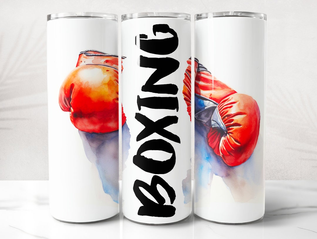 Boxing Tumbler Wrap PNG Design, Boxing Tumbler Wrap 20 Oz Skinny ...