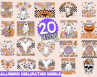 Stay Spooky Png, Retro Halloween Png, Groovy Halloween Sublimation ...