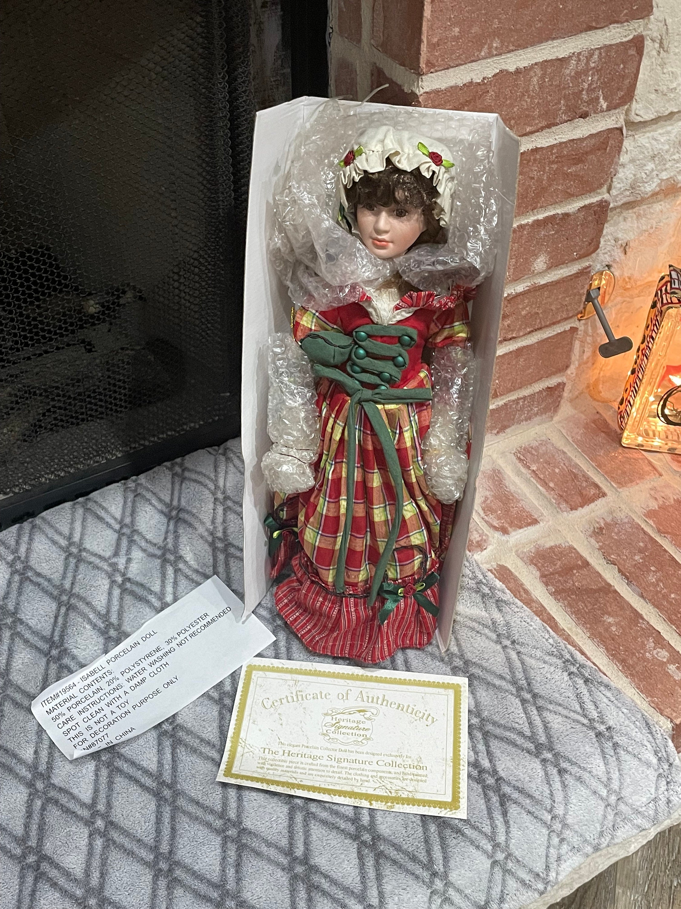 Heritage Signature Collection isabell Porcelain Doll - Etsy