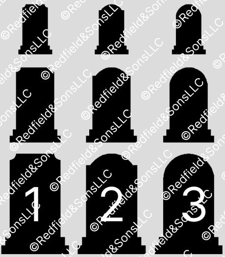 Tombstone Gravestone Headstone Halloween Signs Halloween Yard Art All ...