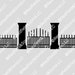 Graveyard Fence | Halloween Fence | Halloween Signs | Halloween Yard ...