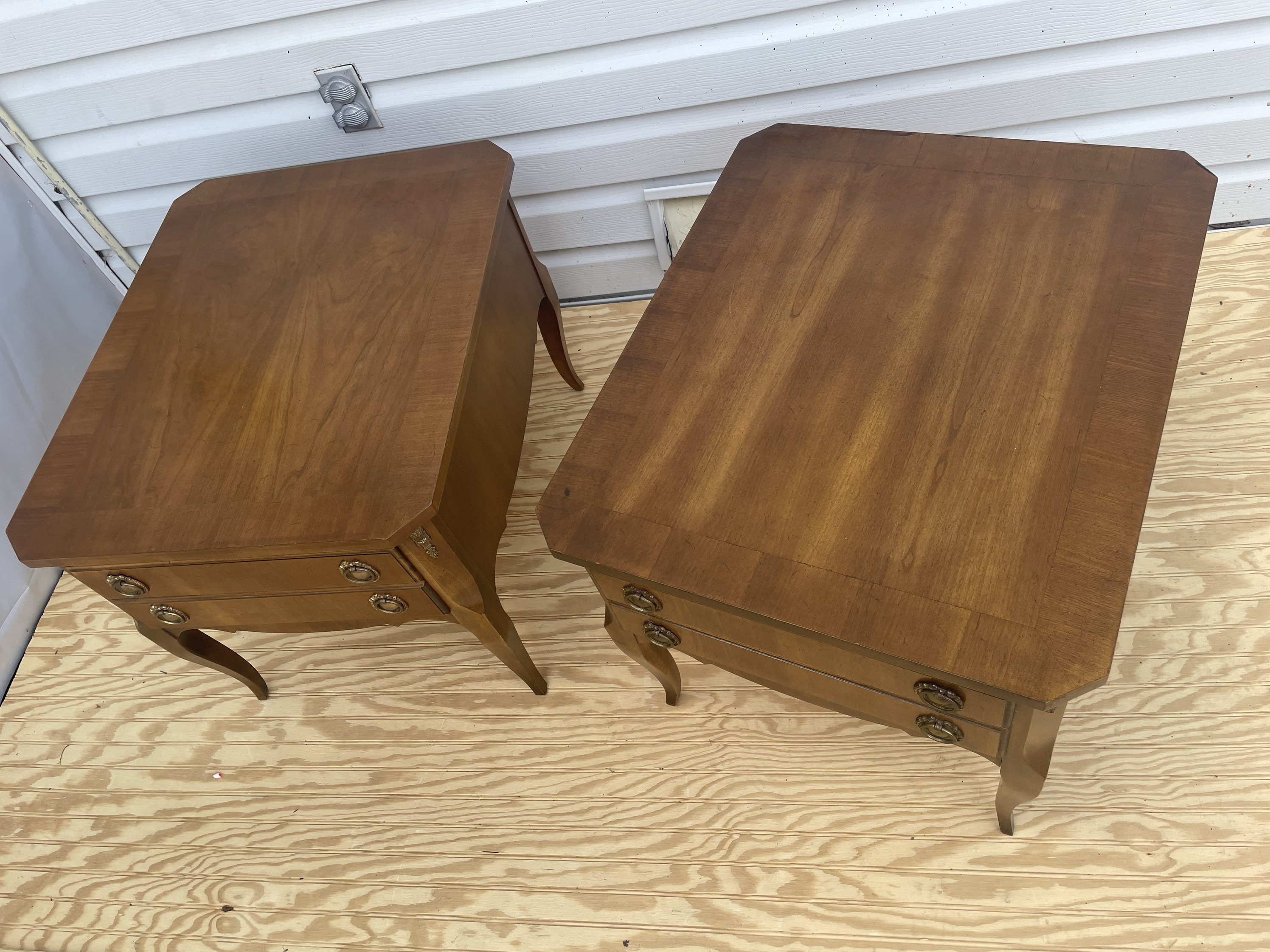 Mid Century Modern Side Tables Brandt - Etsy