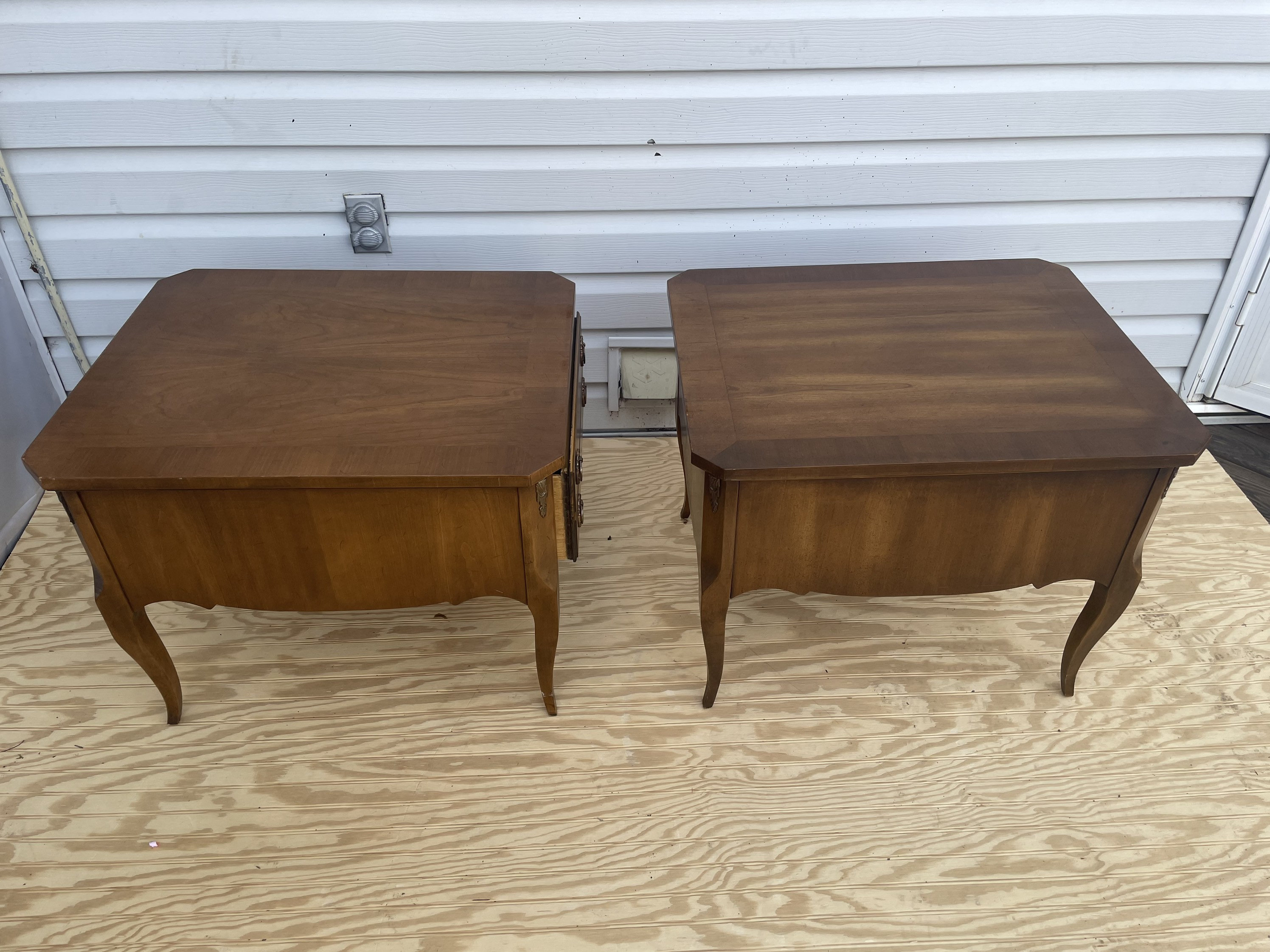 Mid Century Modern Side Tables Brandt - Etsy