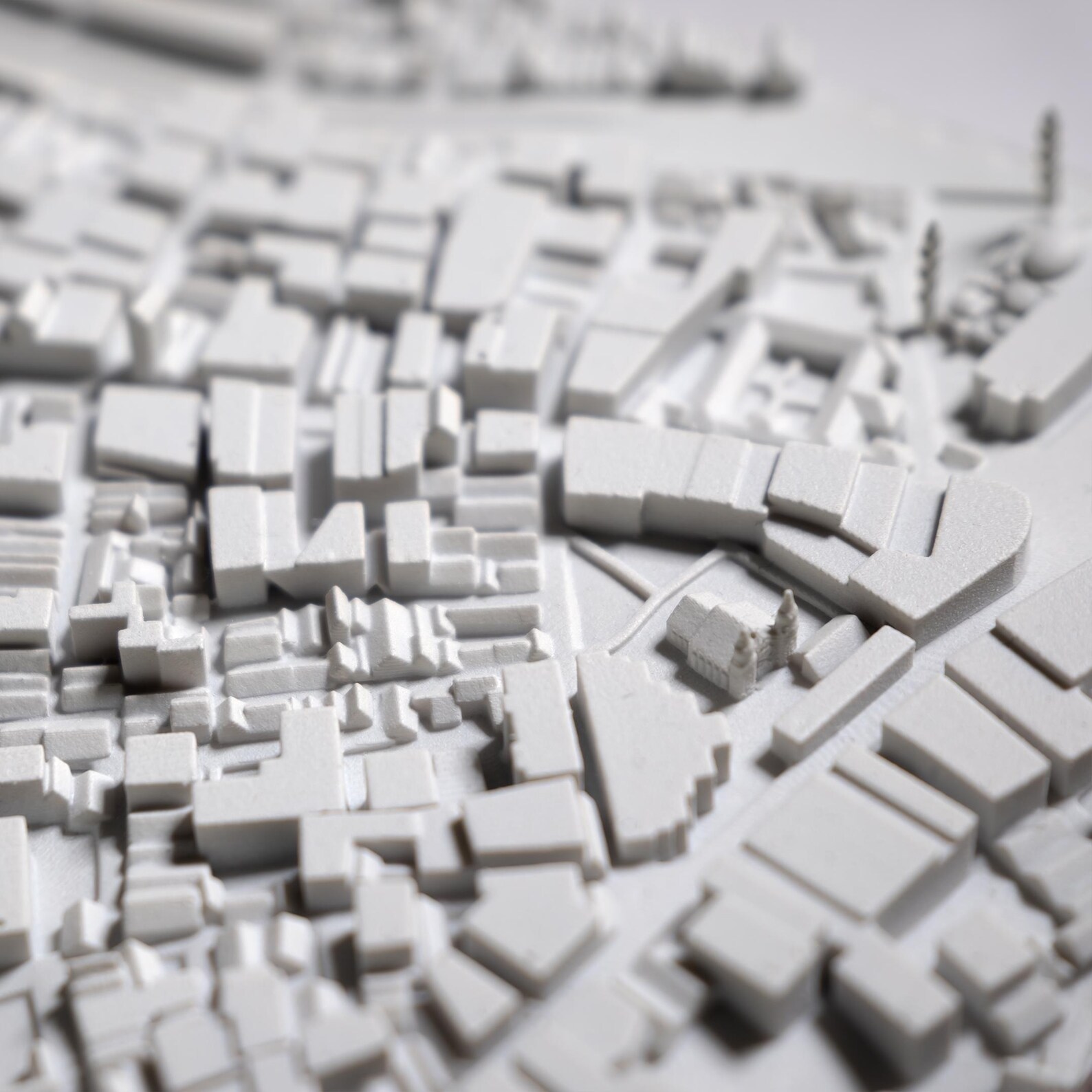 Taksim Square, Istanbul Turkey 3D City Map – Exquisite 8K SLA Printed ...
