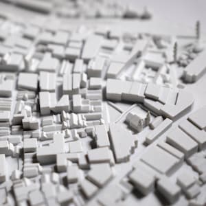 Taksim Square, Istanbul Turkey 3D City Map – Exquisite 8K SLA Printed ...