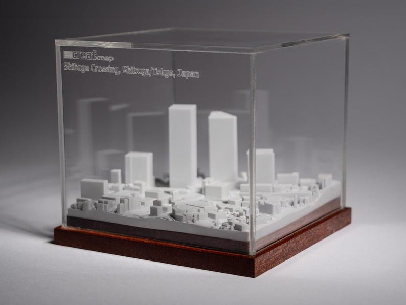 Shibuya Crossing, Shibuya Tokyo 3D City Map – Exquisite 8K SLA Printed ...