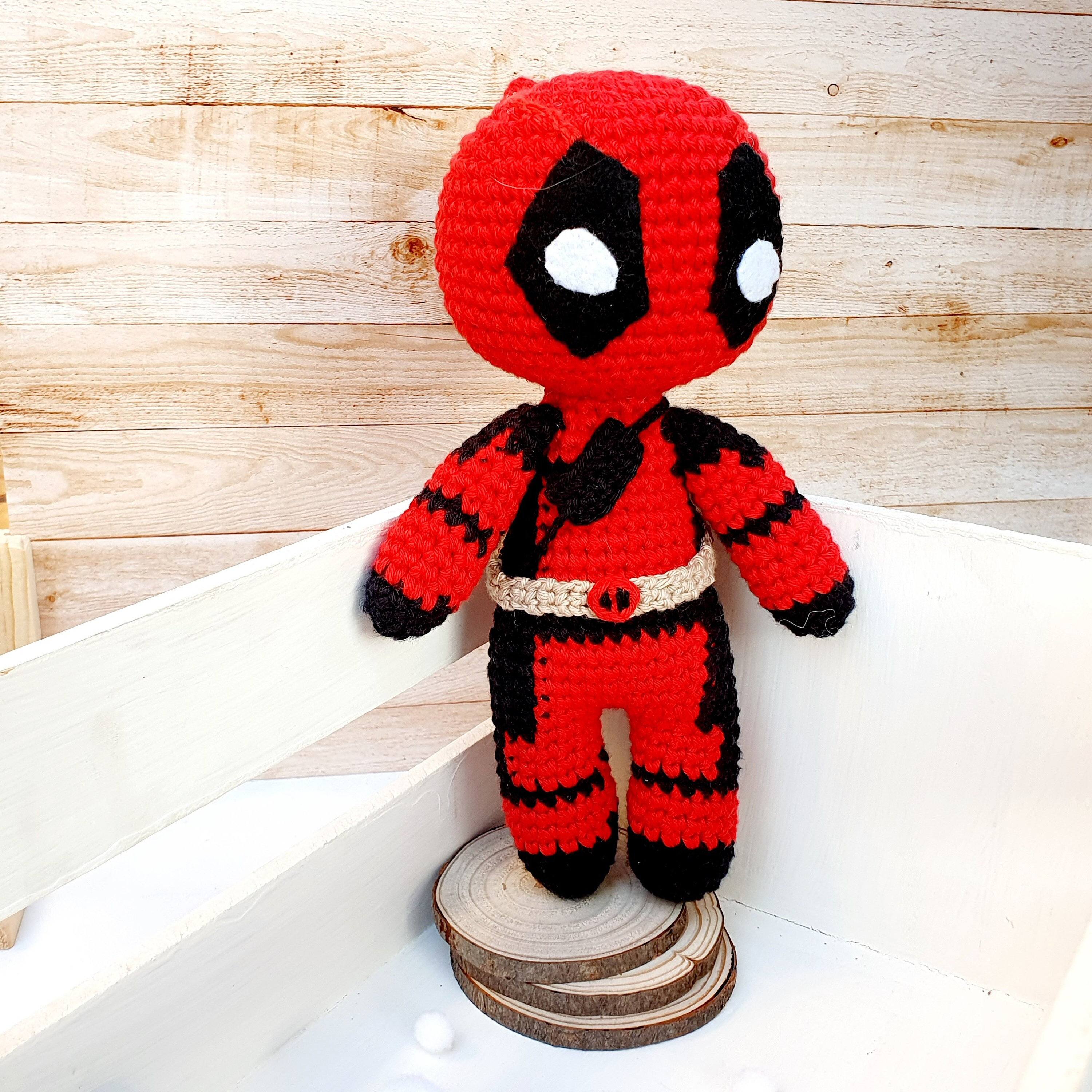DEADPOOL Crochet Pattern, Downloadable in Spanish PDF, Amigurumi Toy ...