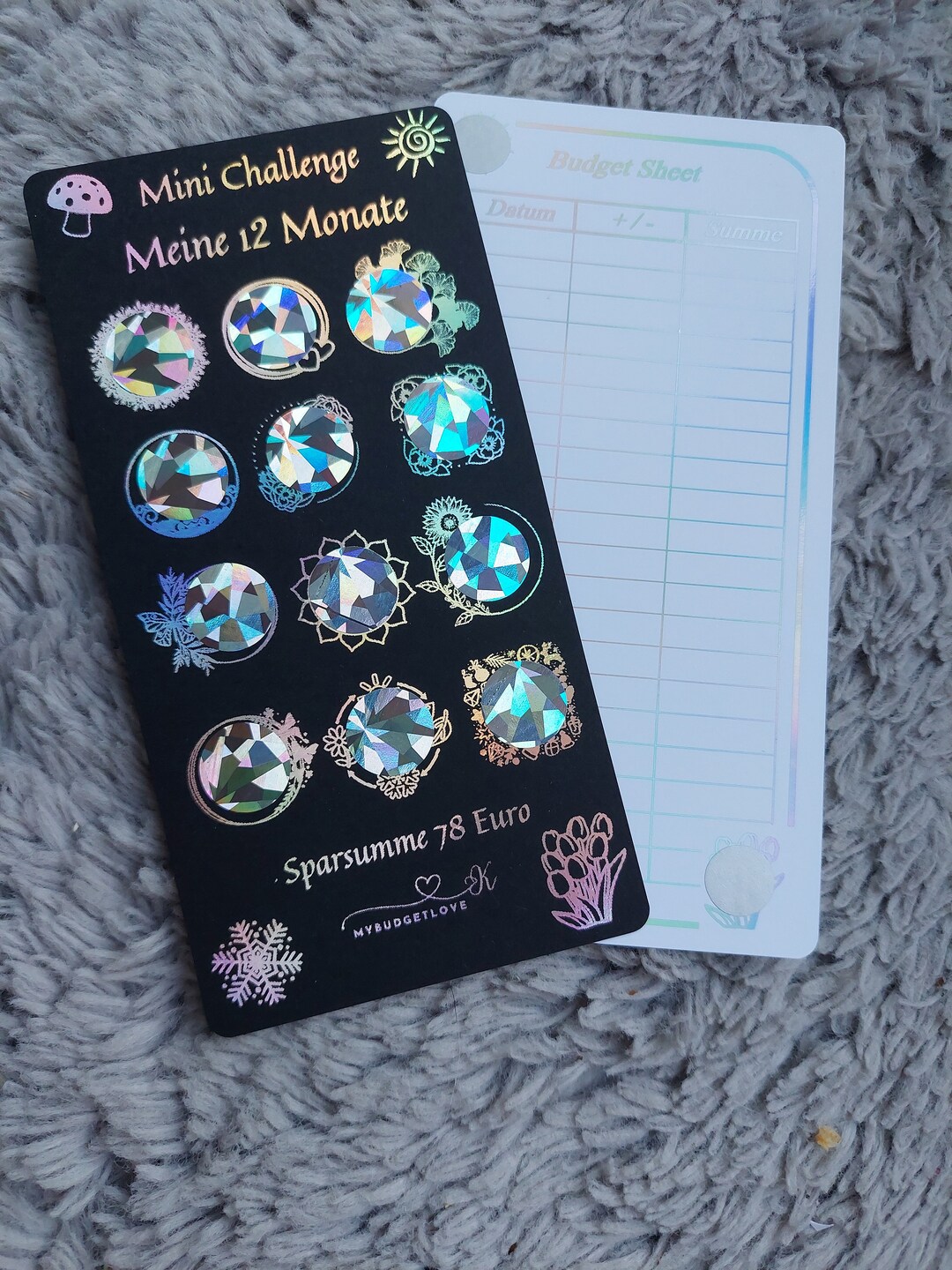 My 12 Months NEXT LEVEL Mini Scratch Challenge for the A6 Budget Binder ...