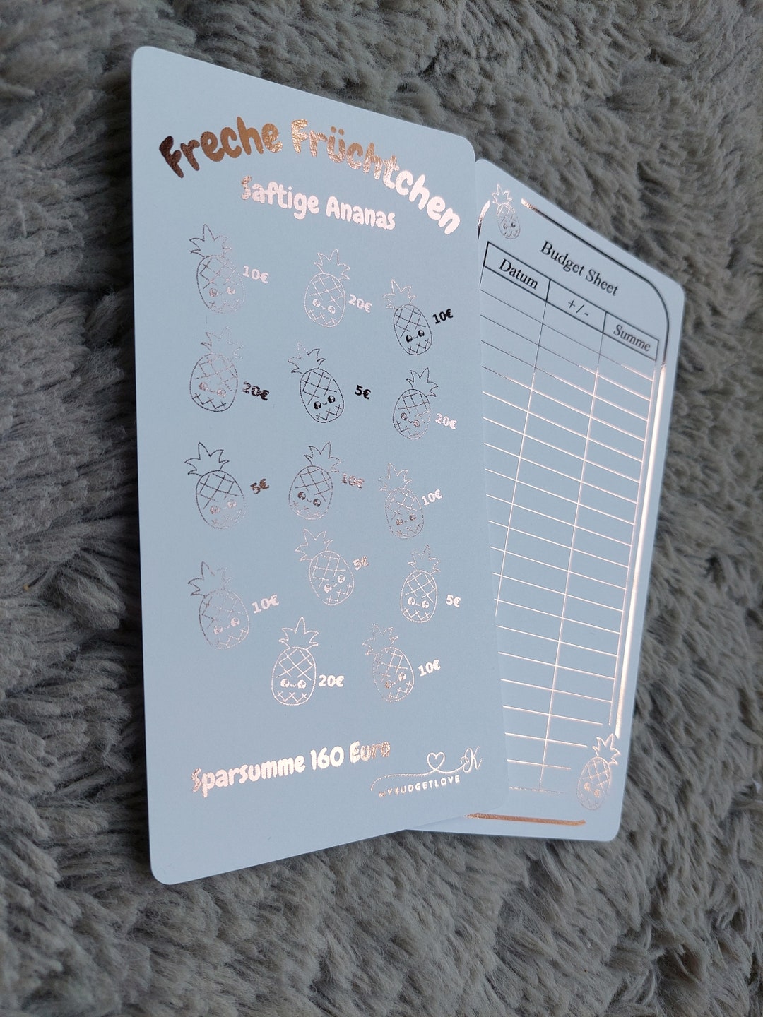 A5 Cheeky Fruit Pineapple Anni Challenge for the A5 Budget Binder With ...