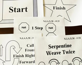 Rally Obedience Sign Holders - Etsy