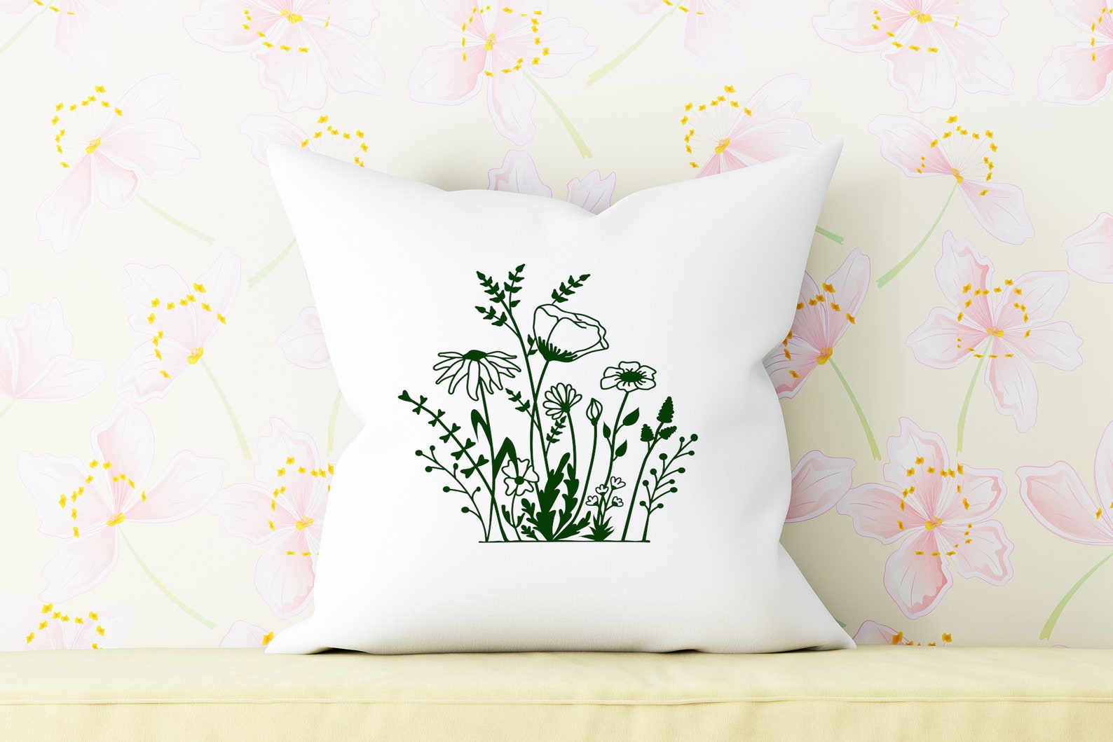 Plotterdatei Blumenwiese SVG DXF PNG - Etsy.de