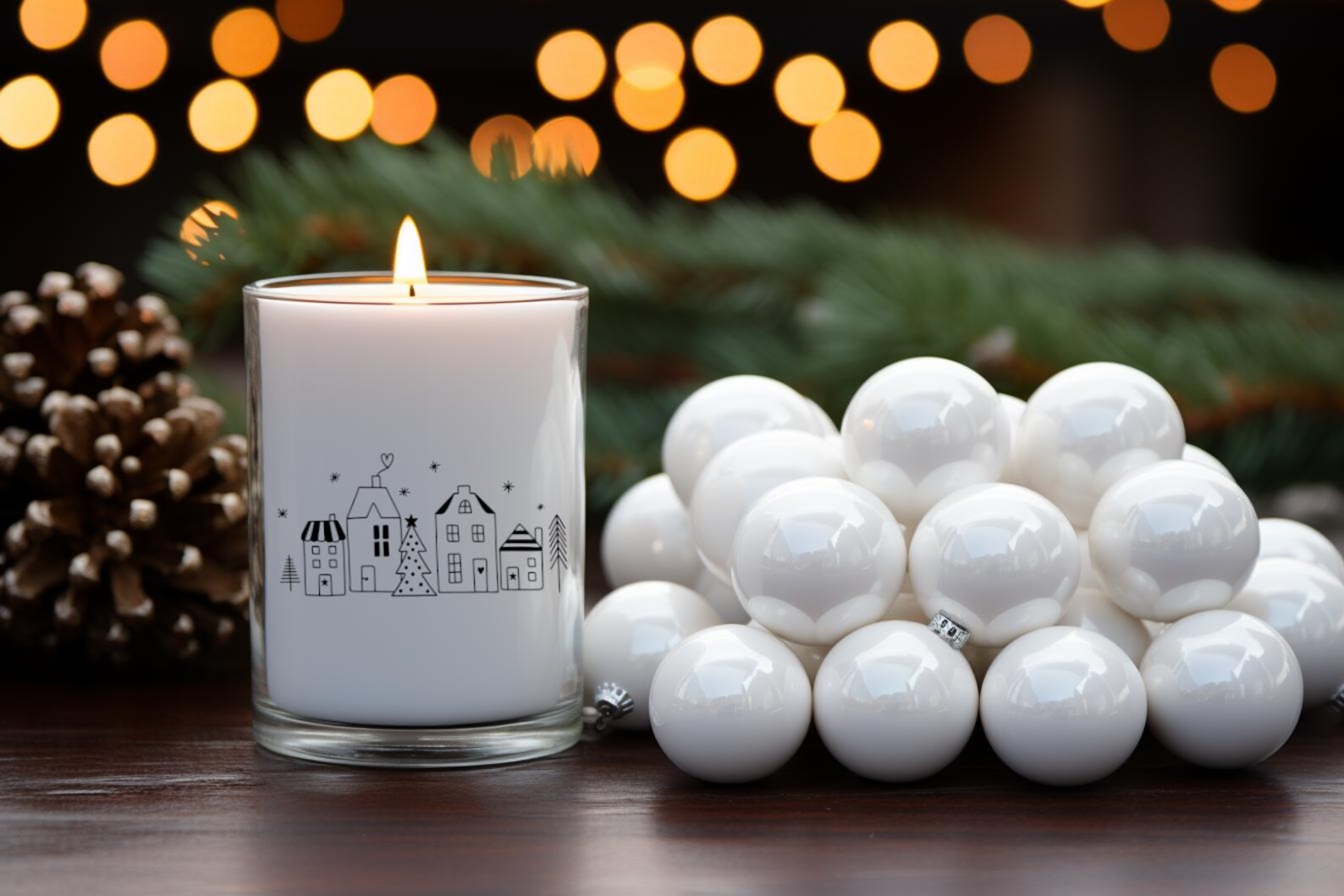 Christmas Village - Plotter File, Laser Engraving, SVG, DXF, PNG ...