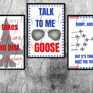 Top Gun Maverick Downloads 4 X 6 High Quality PDF Printables for Party ...