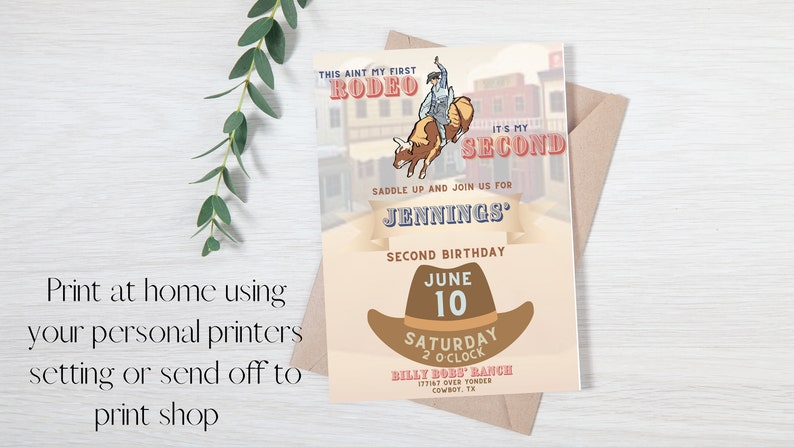 Ain't My First Rodeo It's My Second Birthday - Etsy