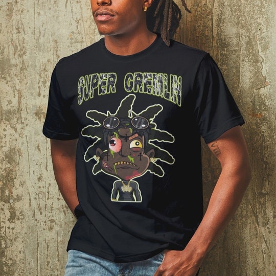 Kodak Black Super Gremlin shirt, Kodak black shirt, Kodak black cartoon ...