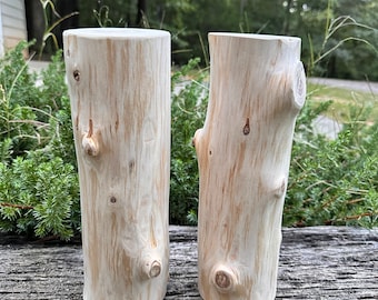 24-inch Debarked Cypress Tree Log Stump 029 Rustic Wedding Decor Rustic ...