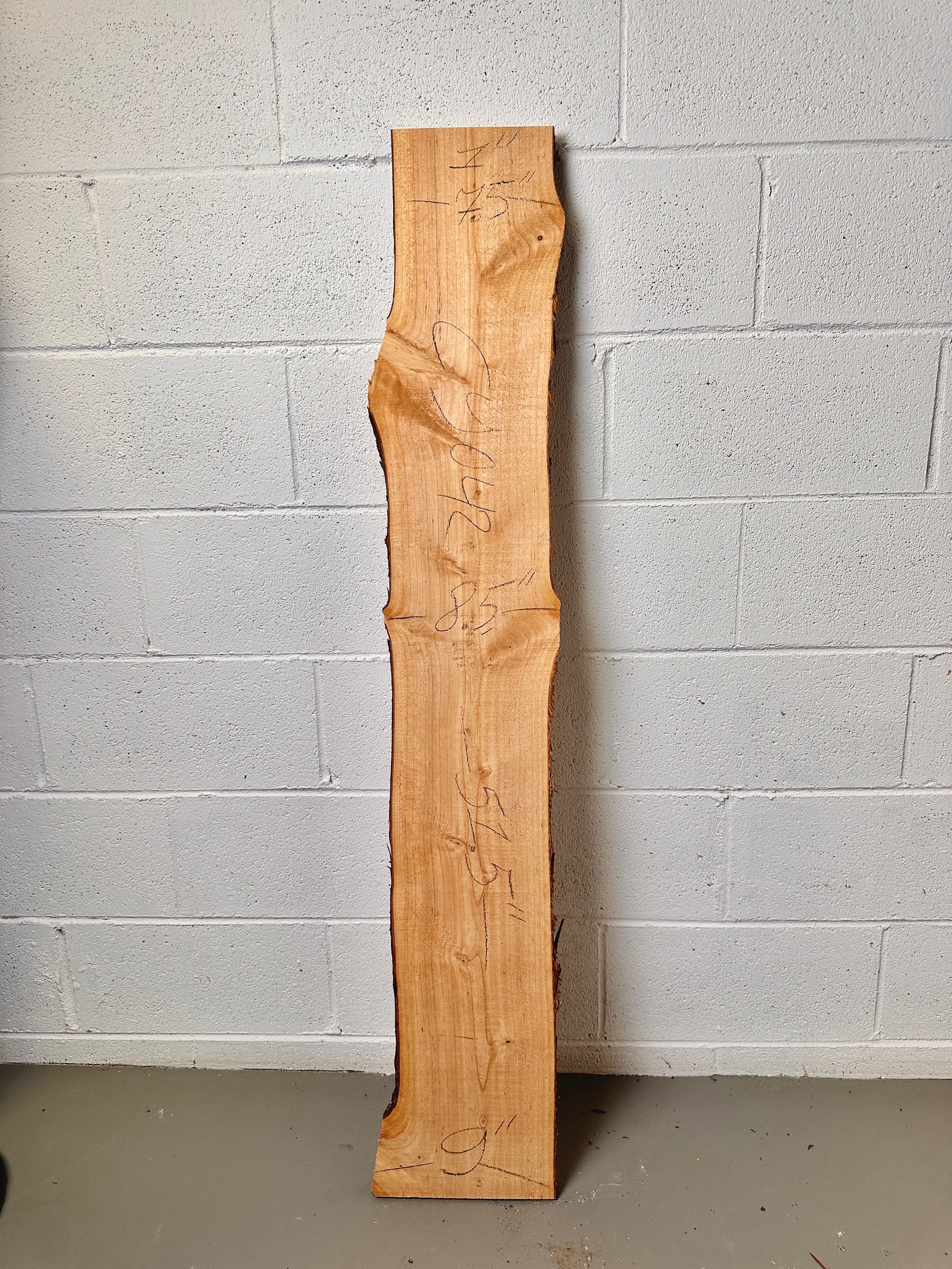 Cypress Wood Slab CY042 Live Edge Board, DIY Woodworking Supplies ...